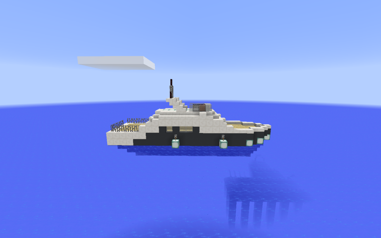 Small yacht Minecraft Map