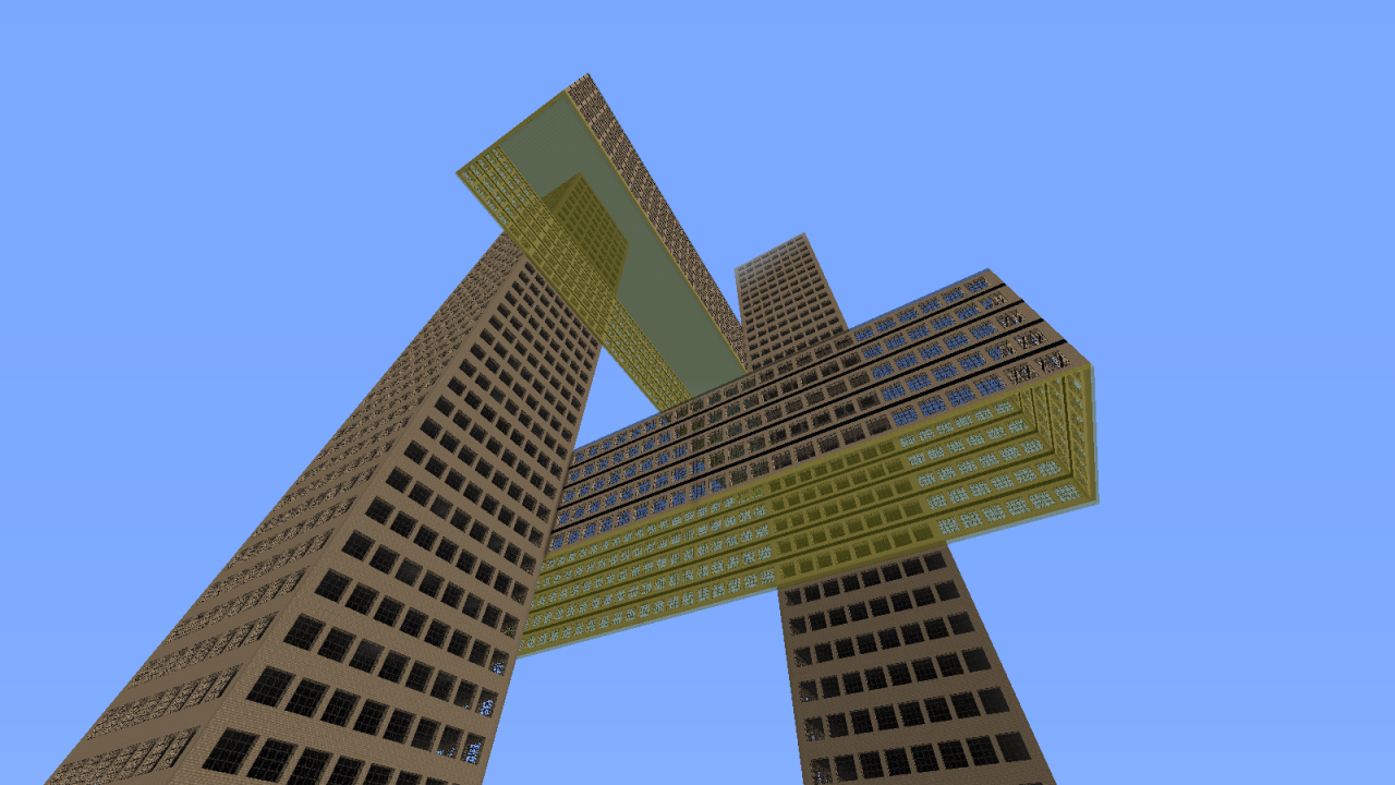Cross Towers Minecraft Map