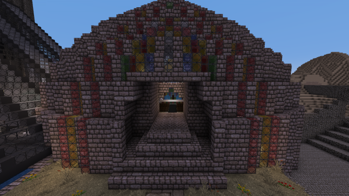 Castle complex in progress Minecraft Map