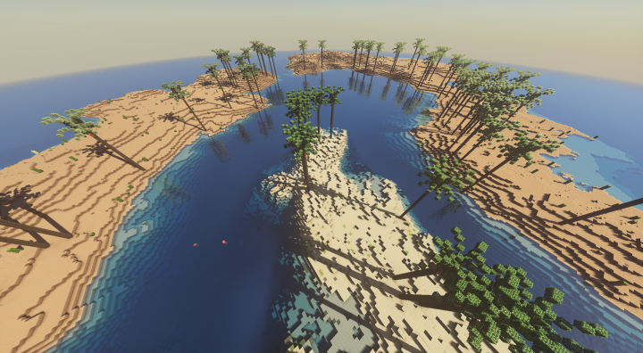 Sandy Atoll Map (Free Download) Minecraft Map