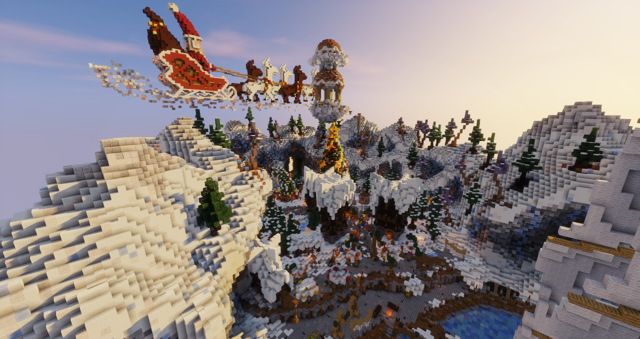WinterHub Minecraft Map