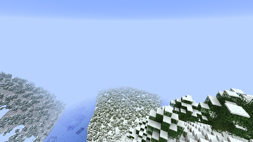Custom Snowy World Minecraft Map