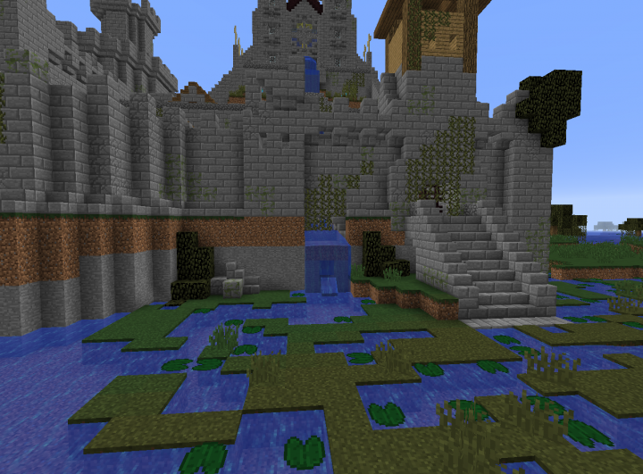 swamp hill fort for SkylanceTV Minecraft Map