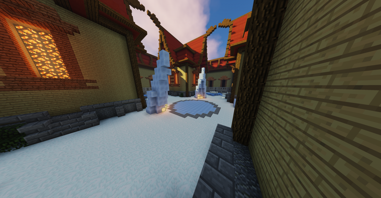 Snow PvP arena (download) Minecraft Map