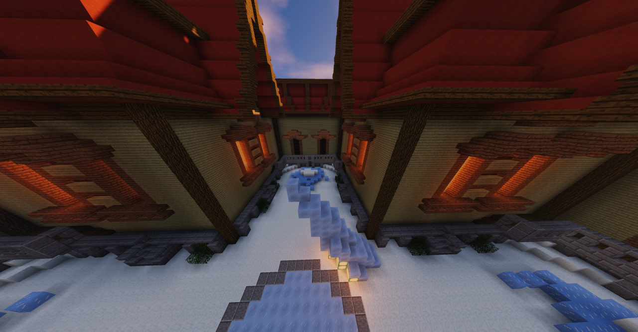 Snow PvP arena (download) Minecraft Map