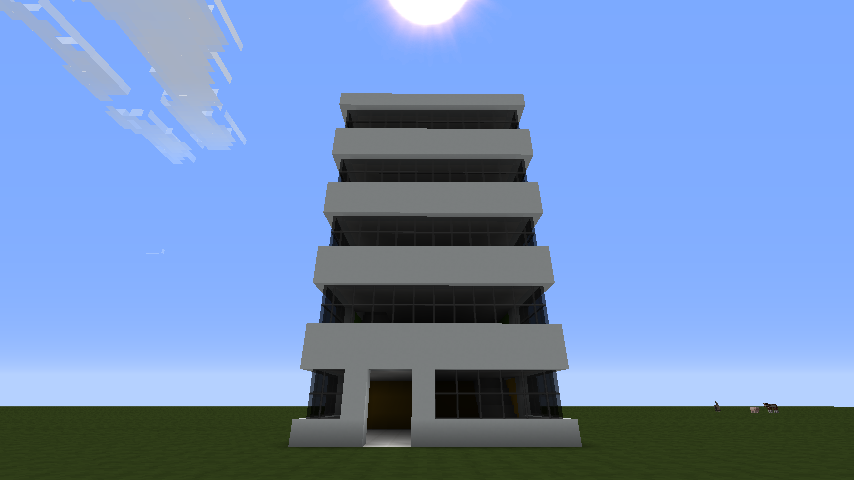 Small office 5 flats Minecraft Map