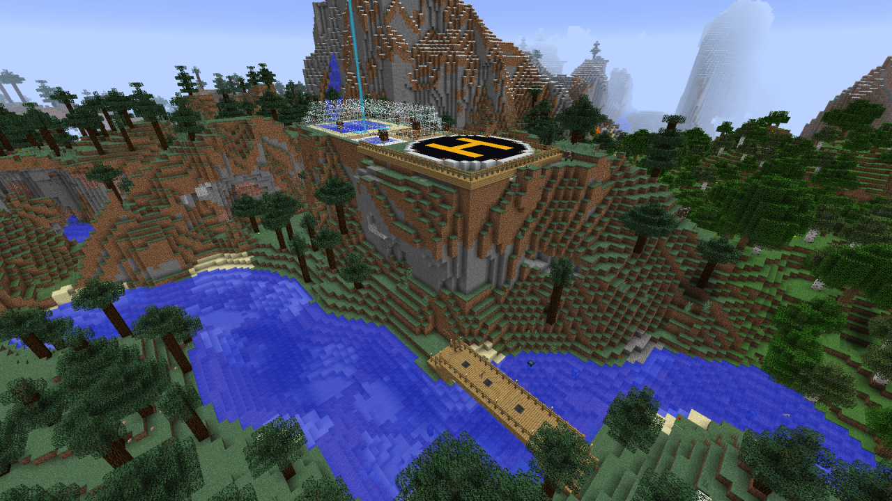 Redstone Base Minecraft Map