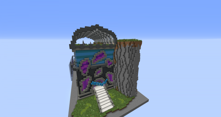 Futuristic Temple Minecraft Map