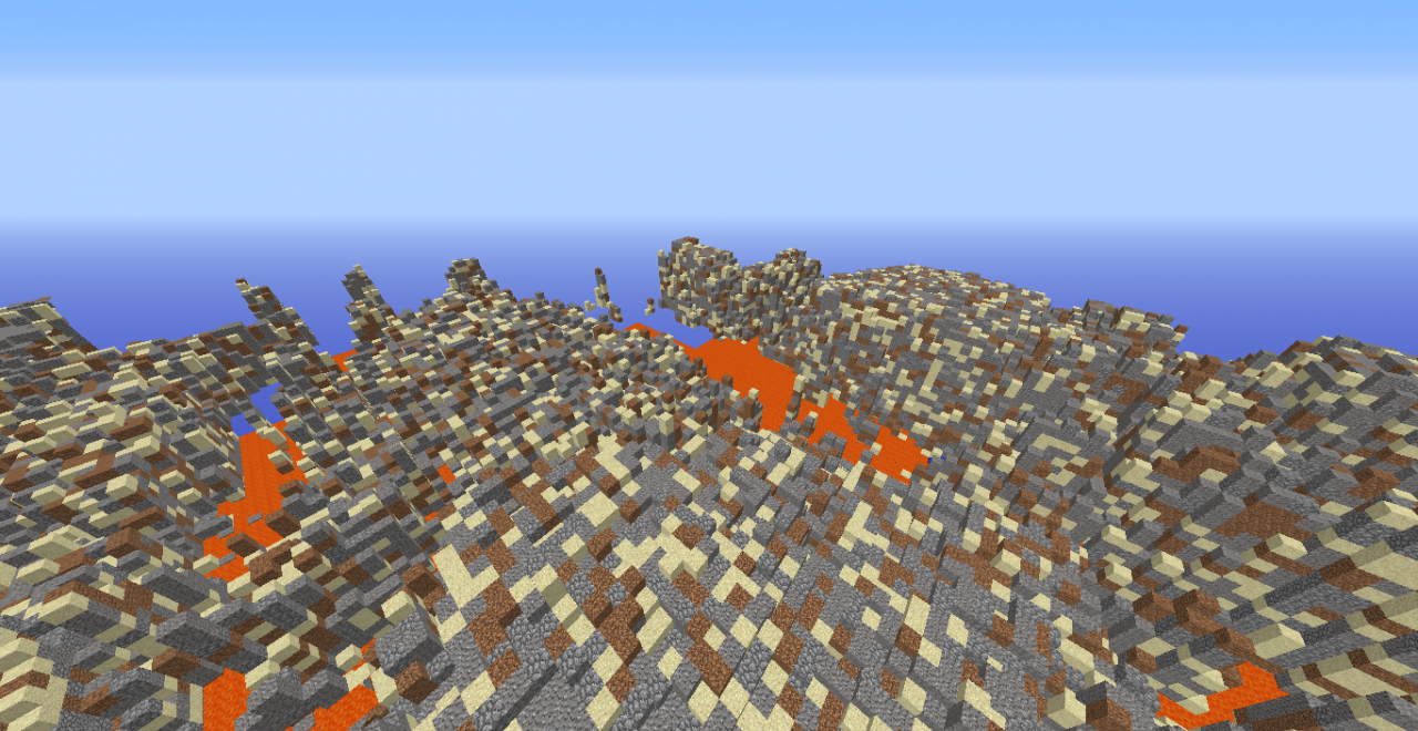 The Crack Lands Minecraft Map