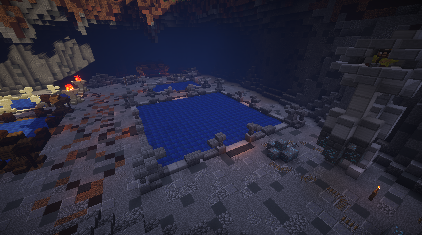 Mines with Model Minecraft Map