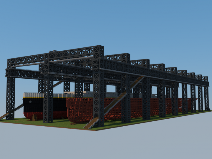 WSC : Harland And Wolff Arrol Gantry Minecraft Map