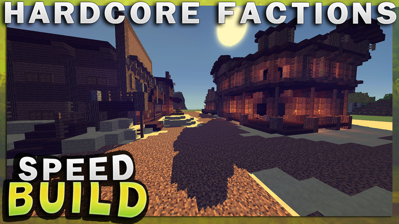 MINECRAFT HCF SPAWN SPEED BUILD Minecraft Map
