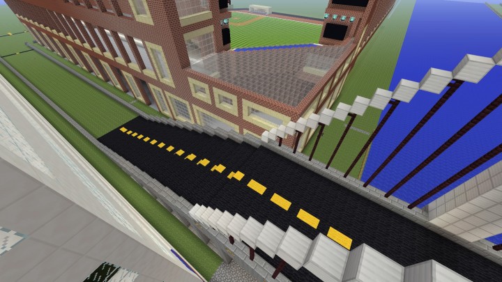 Cross-Town Bridge Minecraft Map