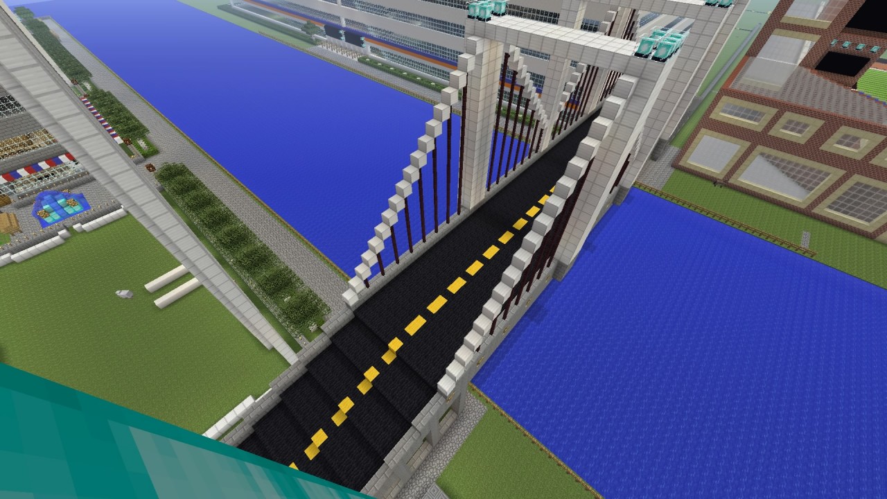 Cross-Town Bridge Minecraft Map