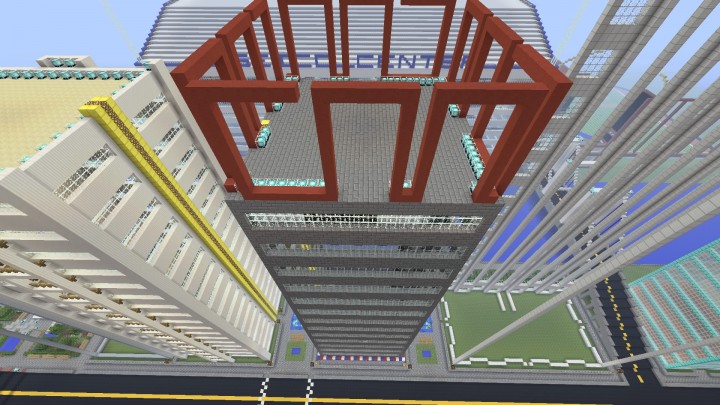 CNN Tower Minecraft Map