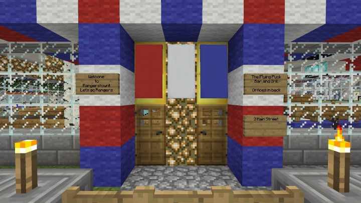 Flying Puck Bar and Grill Minecraft Map