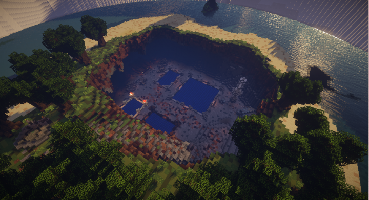 Mines with Model Minecraft Map