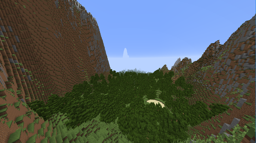 Custom Terrain Map! Minecraft Map