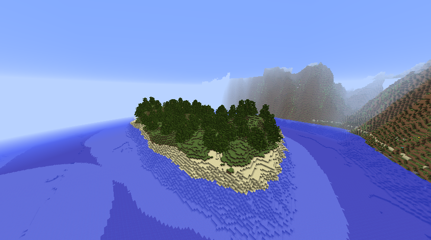 Custom Terrain Map! Minecraft Map