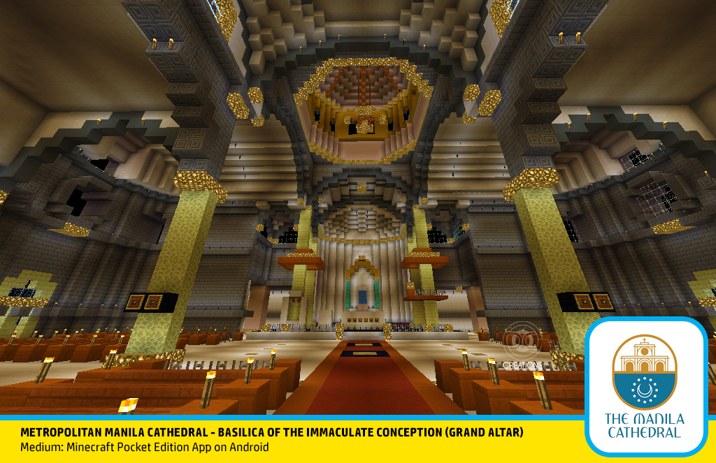 Manila Cathedral - Basilica Minecraft Map