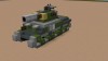 M4 Sherman American WW2 Tank - NavalClash Minecraft Map