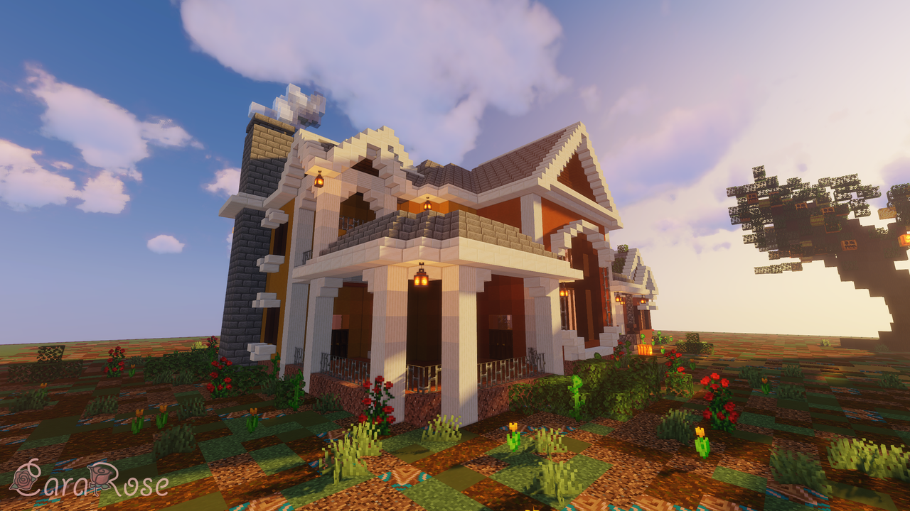 October Family House | Minecraft Timelapse Minecraft Map