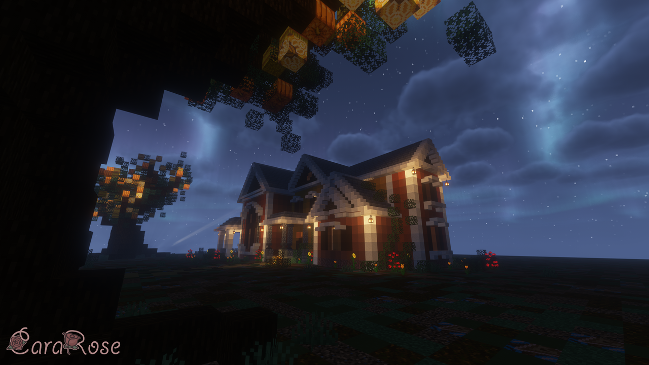 October Family House | Minecraft Timelapse Minecraft Map