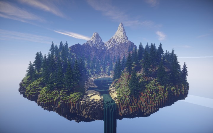 Isle of The Gods Giant''s Realm Minecraft Map