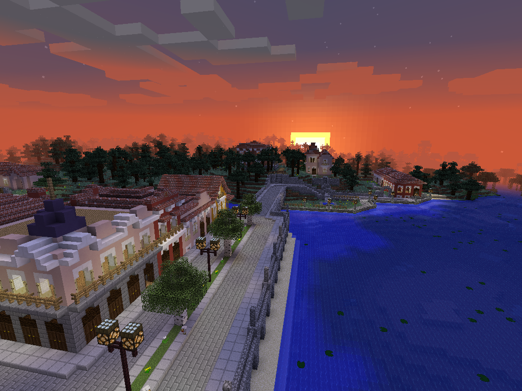 Brazilian Neoclassical City Minecraft Map