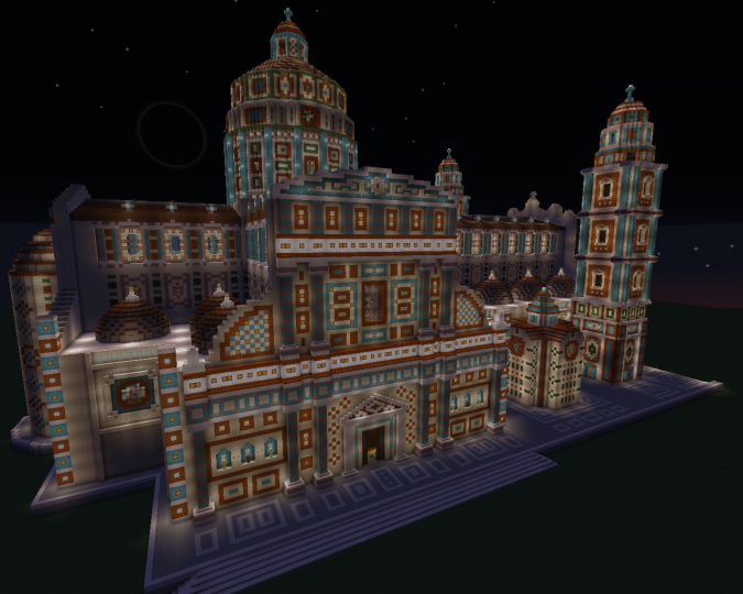 Baroque Cathedral - Cattedrale Barocca Minecraft Map