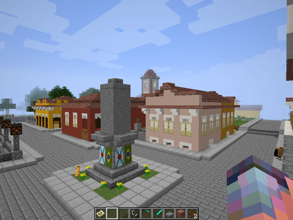 Brazilian Neoclassical City Minecraft Map