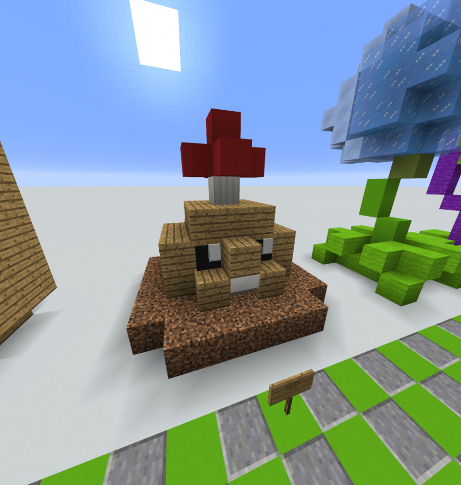 Just a PvZ Museum Minecraft Map