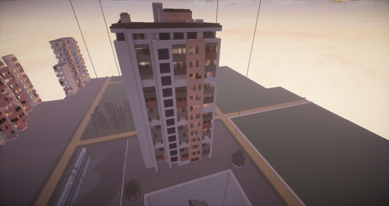 Half-life 2 Communist Apartments no. 3 Minecraft Map