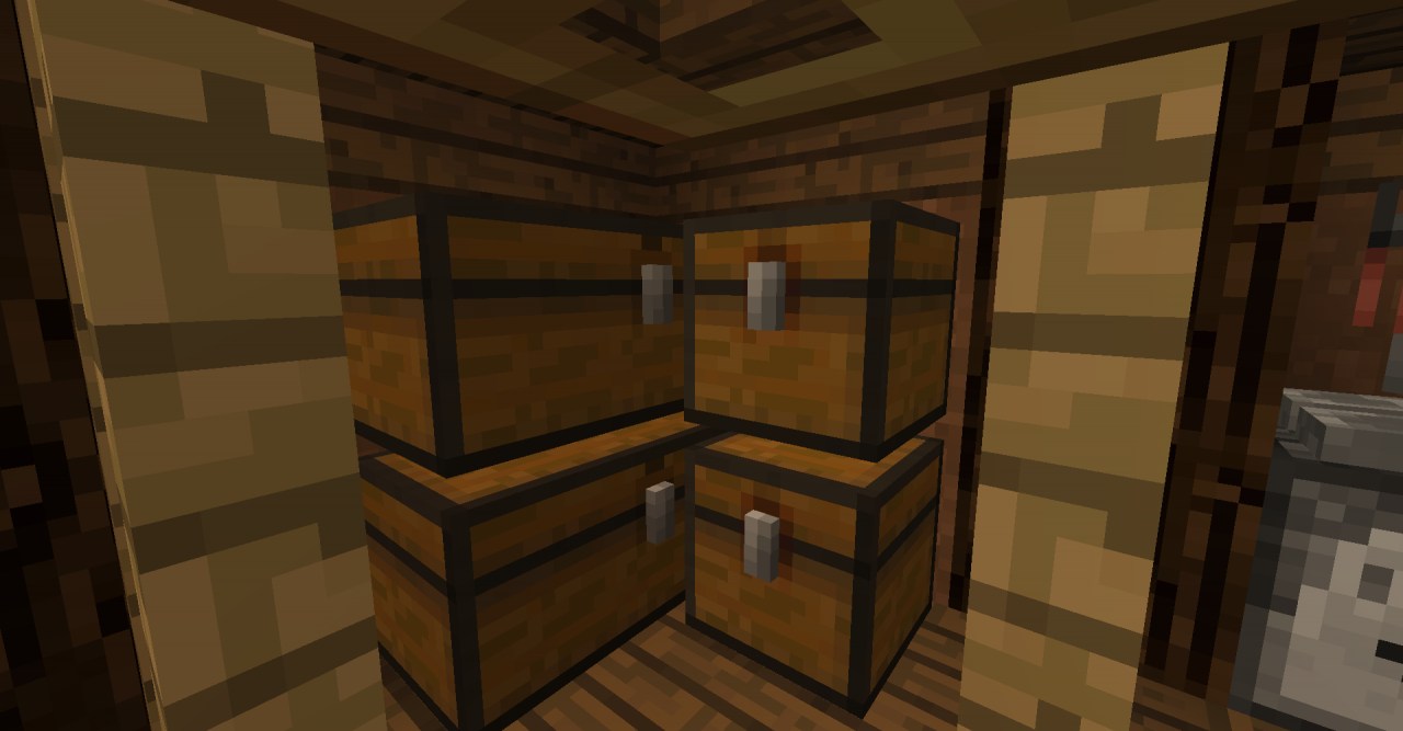 One Chunk Higland House Minecraft Map