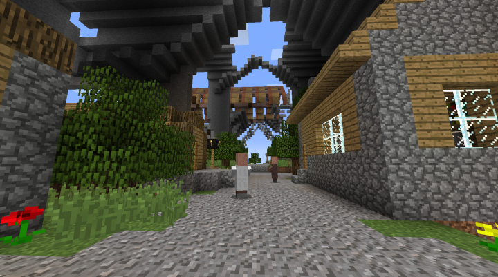 Villagers' new home Minecraft Map