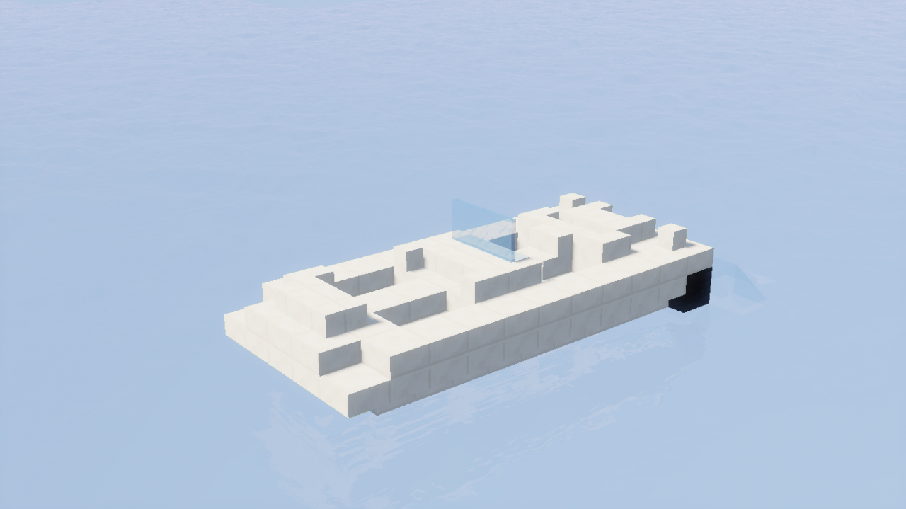Spade boat Minecraft Project