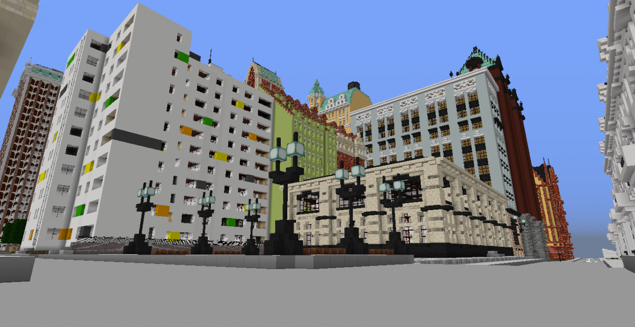 City Update 4 Minecraft Map