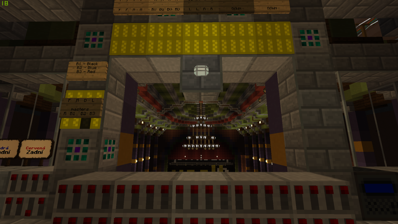 Big functional theater Minecraft Map