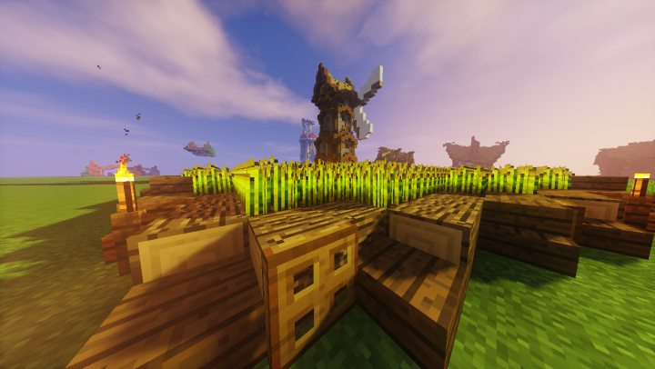 Medieval Wheat Mill | Download! Minecraft Map