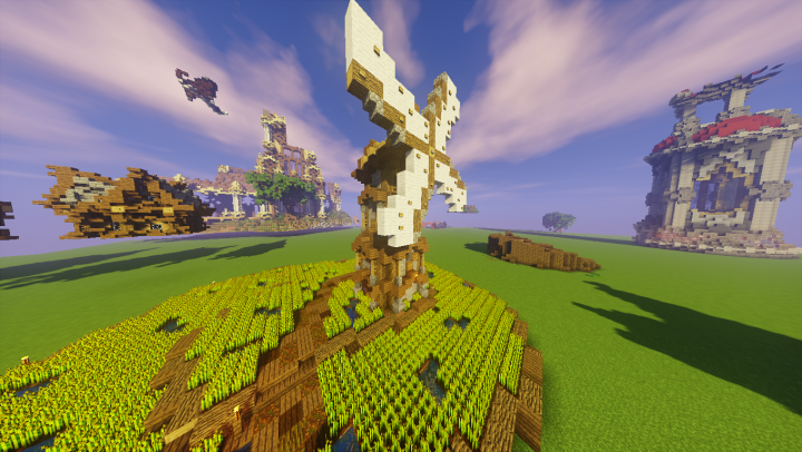 Medieval Wheat Mill | Download! Minecraft Map