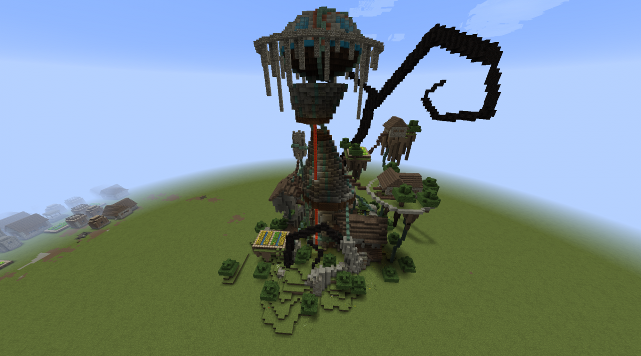 Villager Tower Minecraft Map