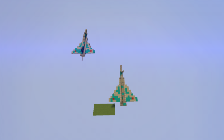 Dassault Mirage 2000 Minecraft Map