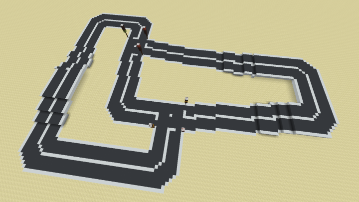 Road and traffic generator for Minecraft 1.12 Minecraft Map