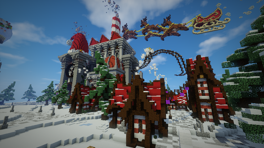 The Christmas Factory Minecraft Map