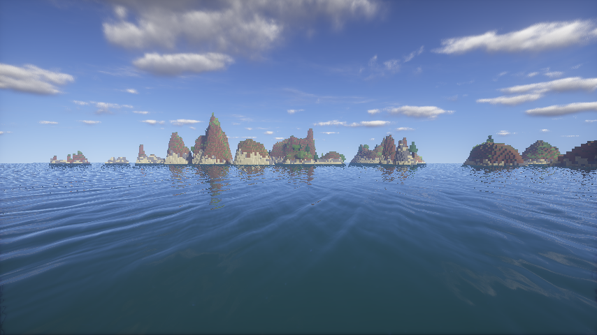 WorldPainter- Small Island Chain Minecraft Map