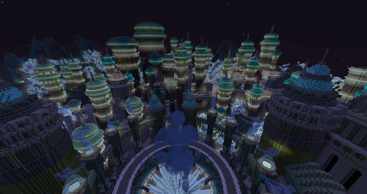 Adulation of the Mighty Minecraft Map