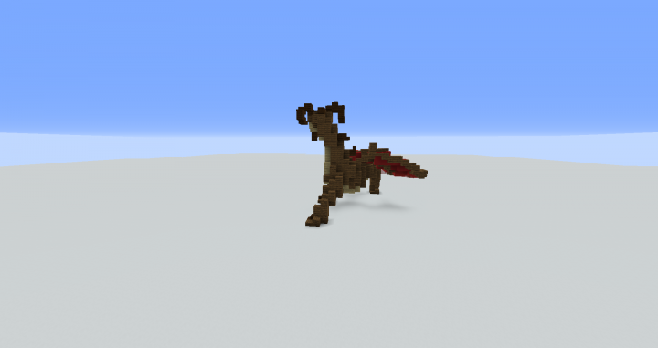 Small Desert Dragon Minecraft Map