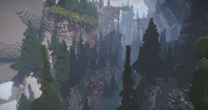Minecraft Forgotten Ruins , other Minecraft Map