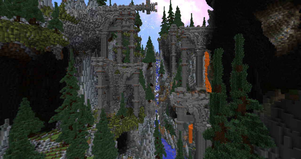 Minecraft Forgotten Ruins , other Minecraft Map