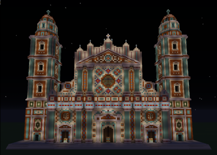 Baroque Cathedral - Cattedrale Barocca Minecraft Map